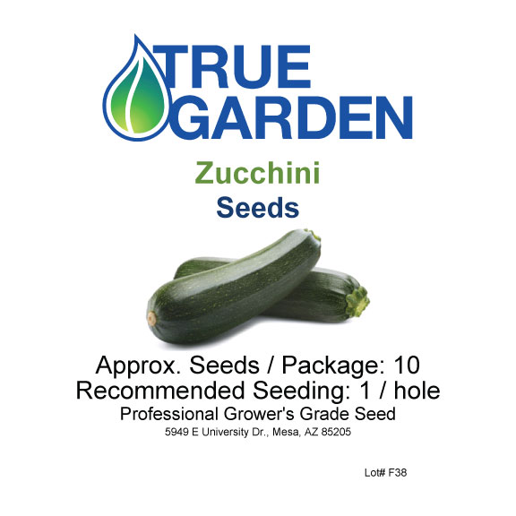 Zucchini – Noche / Dunja – seeds | True Garden