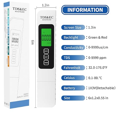 TDS, EC & Temp Meter (Nutrient Meter) | True Garden